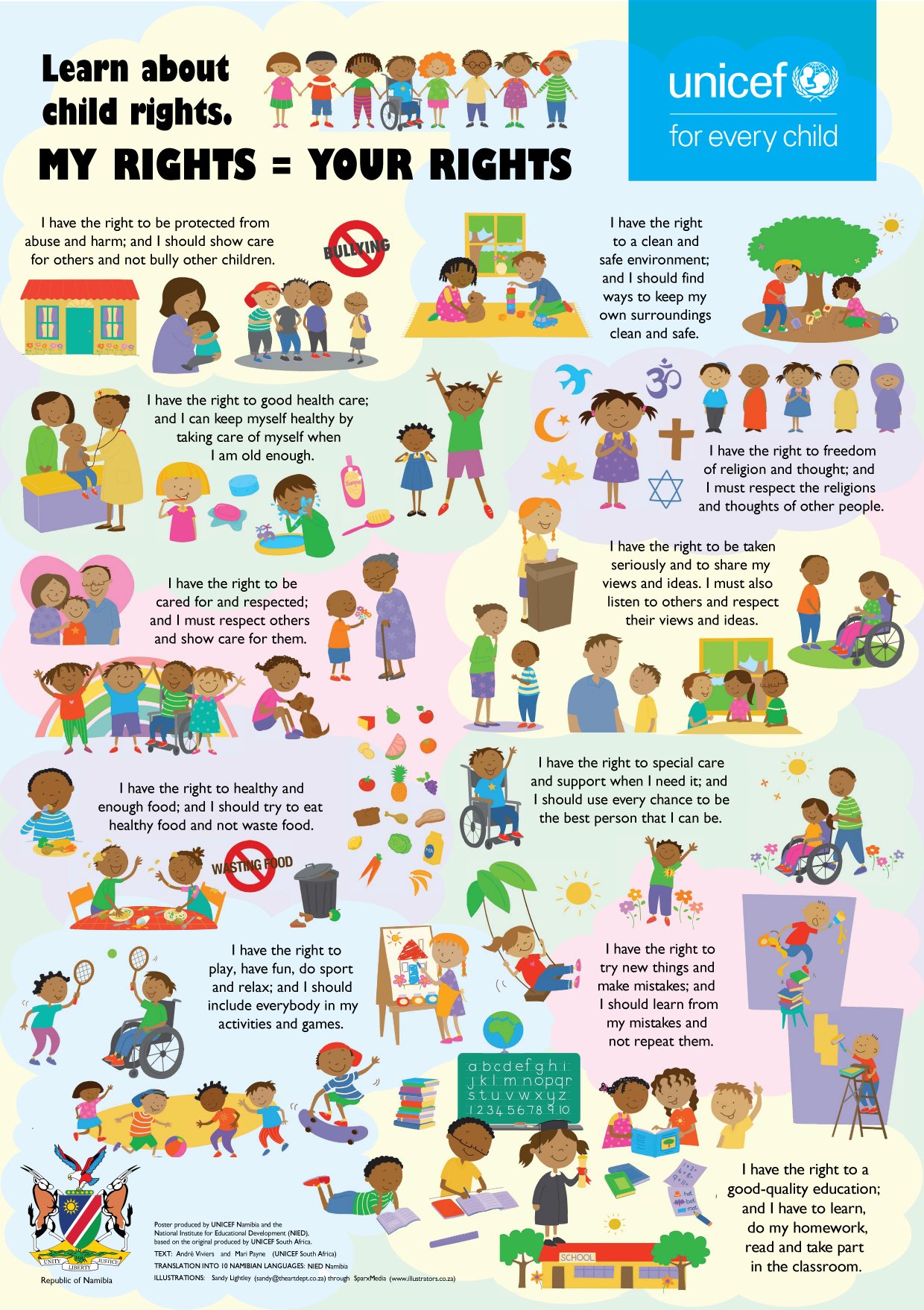Learn about child rights : My rights, your rights! (simplified version ...